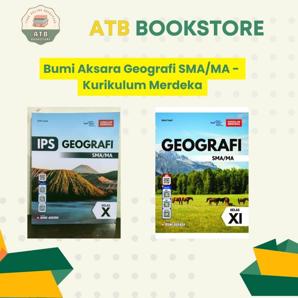 Jual Buku Geografi Kelas 10, 11, 12 SMA/MA Kurikulum Merdeka - BUMI AKSARA | Shopee Indonesia