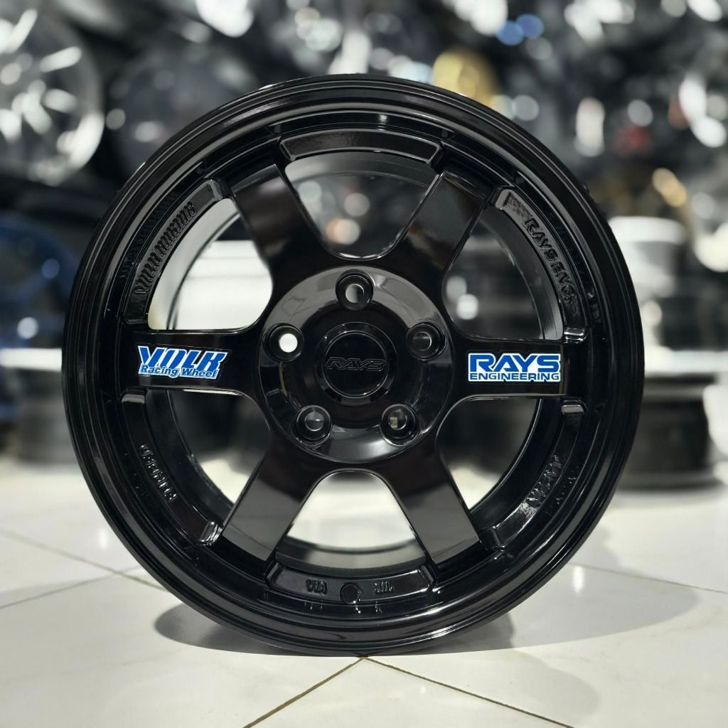Jual Velg TE37 Ring 15 Pcd 5x114.3 velg mobil ertiga,luxio,grandmax ...