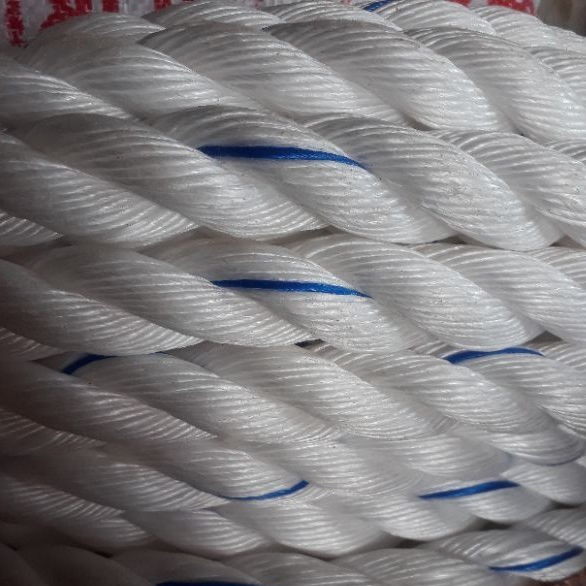 Jual 1 Meter Tali Tambang 16mm Plastik PP Polypropyline Tali Tambang ...