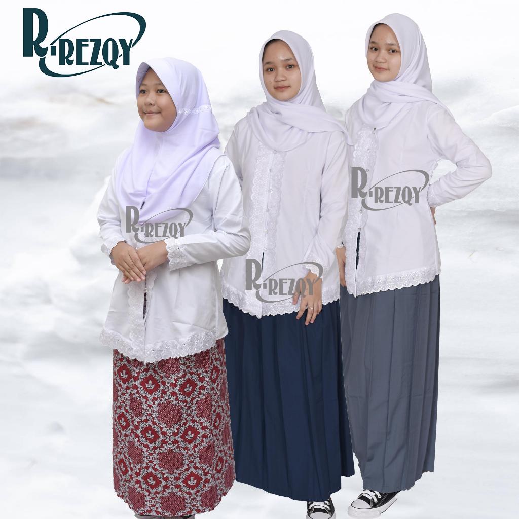 Jual RB R Rezqy - Baju Tradisional Kebaya Putih Kebaya Encim Seragam ...