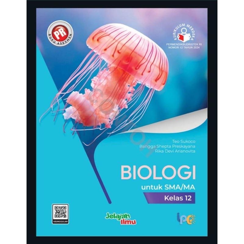Jual Buku lks pr interaktif Biologi SMA Kelas XII, 12 Kurikulum Merdeka Tahun 2024 Intan ...