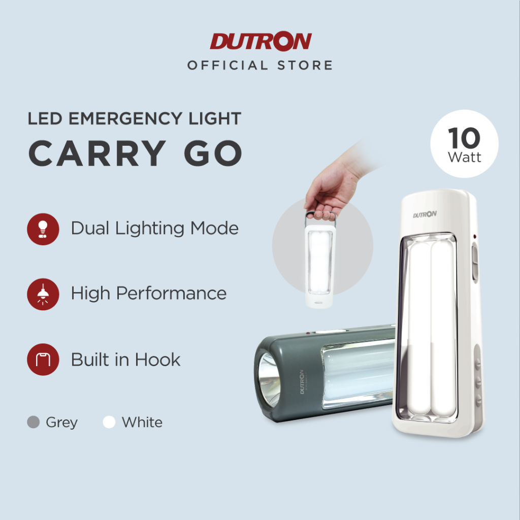 Jual DUTRON Senter LED Carry Go Multifungsi 10W | Shopee Indonesia
