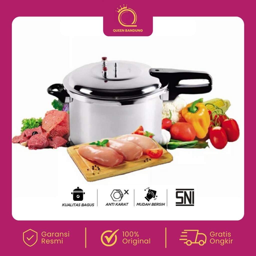 Jual NIKO Panci Presto 12 Liter NK-12L Pressure Cooker Alumunium | Shopee Indonesia