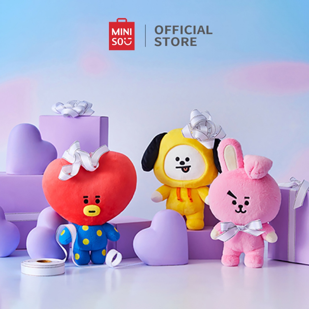 Jual Miniso x BT21 Collection Boneka Mewah Lembut Yang Lucu Plush Toy 9 Inch Hadiah Lucu Gaya ...