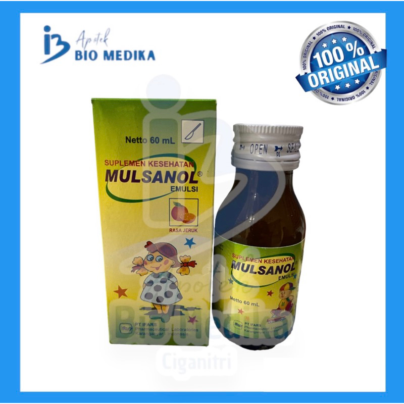 Jual Mulsanol Sirup 60 ml | Shopee Indonesia