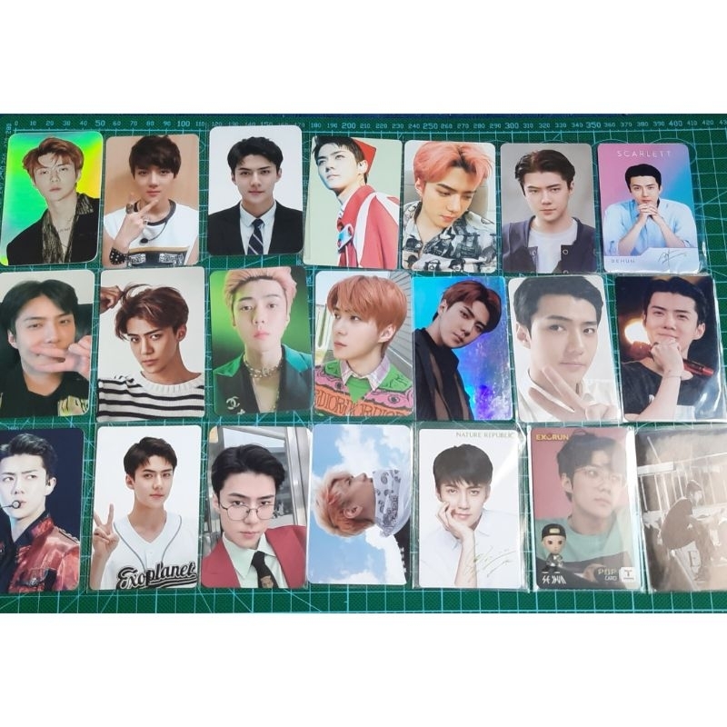 Jual exo official photocard non album pc sehun mama a korean ticket ...