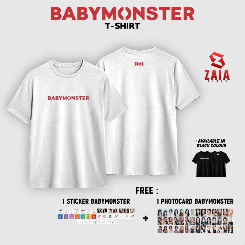 Jual Kaos BABYMONSTER BM Logo Version | Shopee Indonesia
