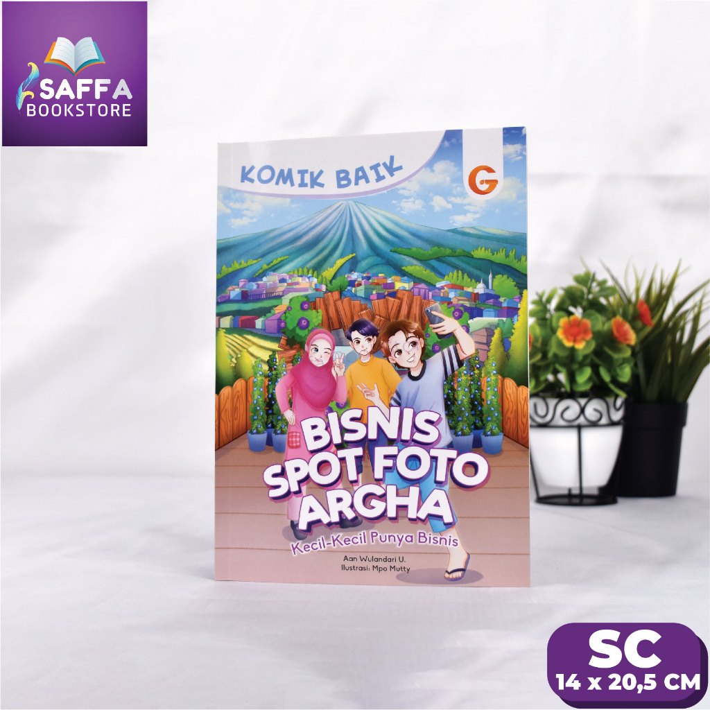 Jual Buku Komik Baik Bisnis Spot Foto Argha Kecil Kecil Punya Bisnis Komik Anak Buku Komik Gema ...