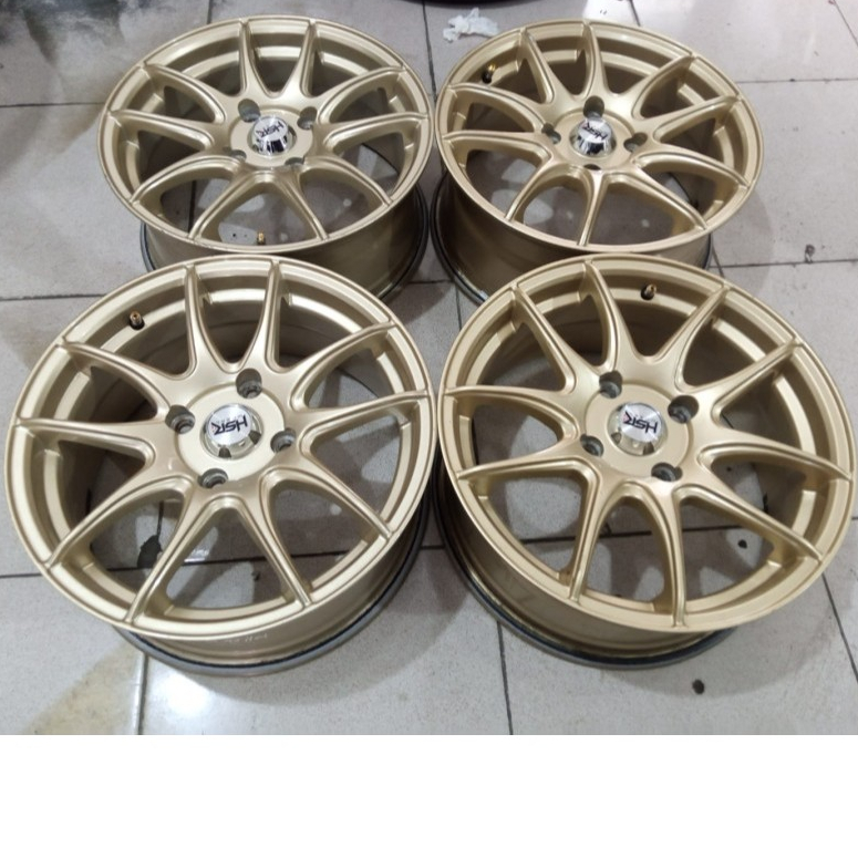 Jual Velg Mobil Bekas HSR KAMIKAZE Ring 16 Lebar 7 Pcd 4x114.3 Et 42 Gold | Shopee Indonesia