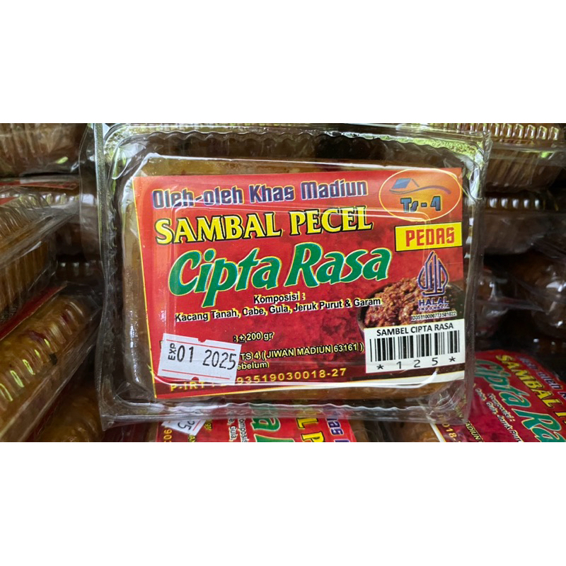 Jual SAMBEL PECEL ASLI MADIUN CIPTA RASA | Shopee Indonesia