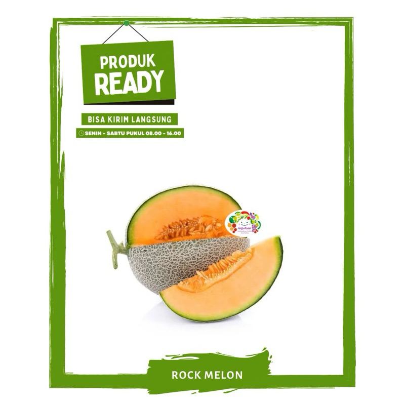 Jual Rock Melon / Buah Buahan Segar Ready On Mallahrizwa | Shopee Indonesia