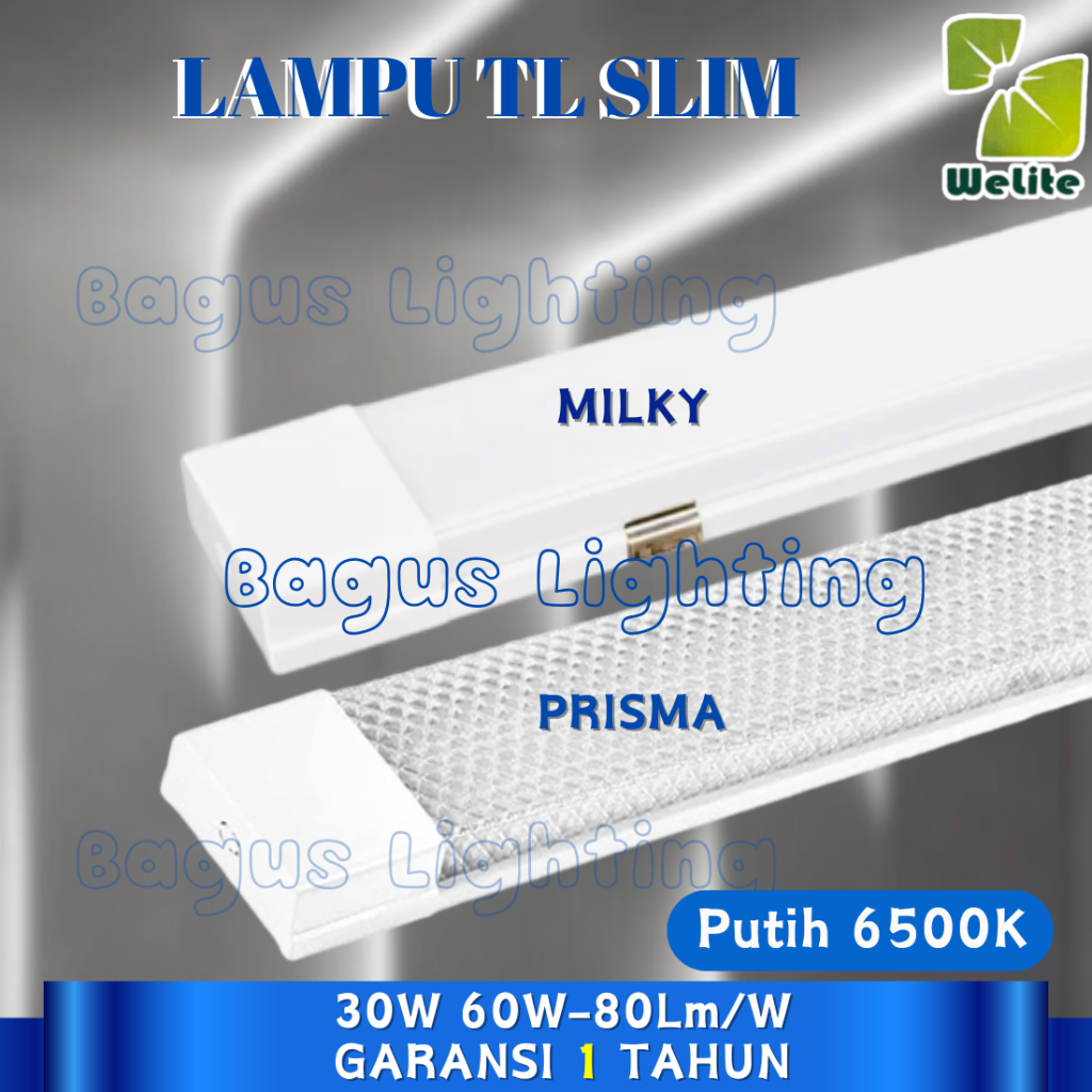 Jual Lampu TL Slim T8 LED Kotak Lampu Tube Light Linear 30W 60W ...