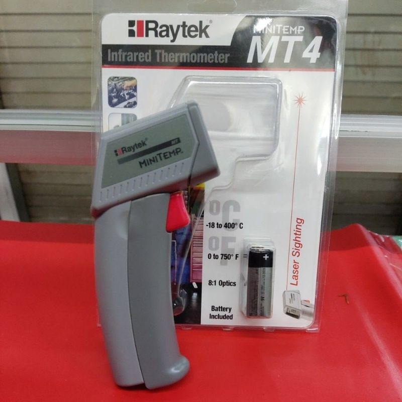 Jual Raytek MT4 IR Thermometer 400 Derajat Celcius | Shopee Indonesia