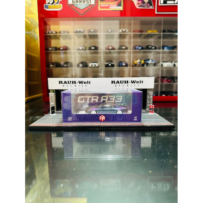 Jual Focal Horizon 1:64 Nissan Skyline GTR R33 Nismo 400R Magic Purple ...