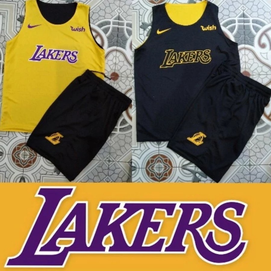 Jual JERSEY BASKET ANAK NBA LAKERS BAJU OLAHRAGA BASKET PRIA/WANITA ...
