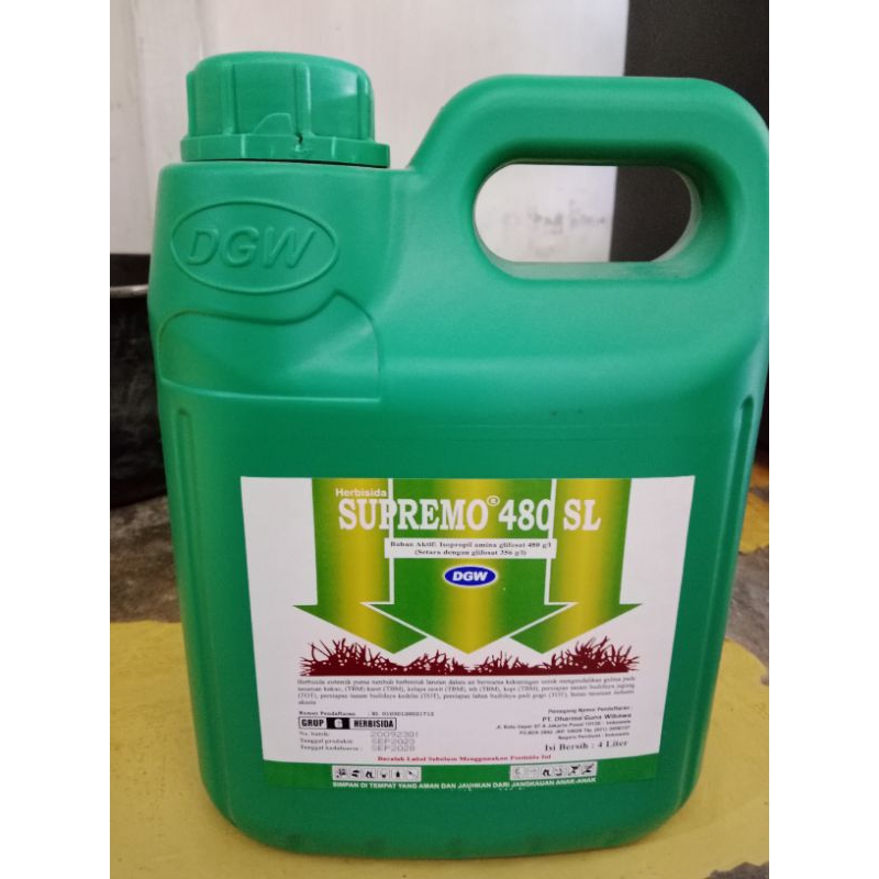 Jual Supremo 480SL 4 Liter original | Shopee Indonesia