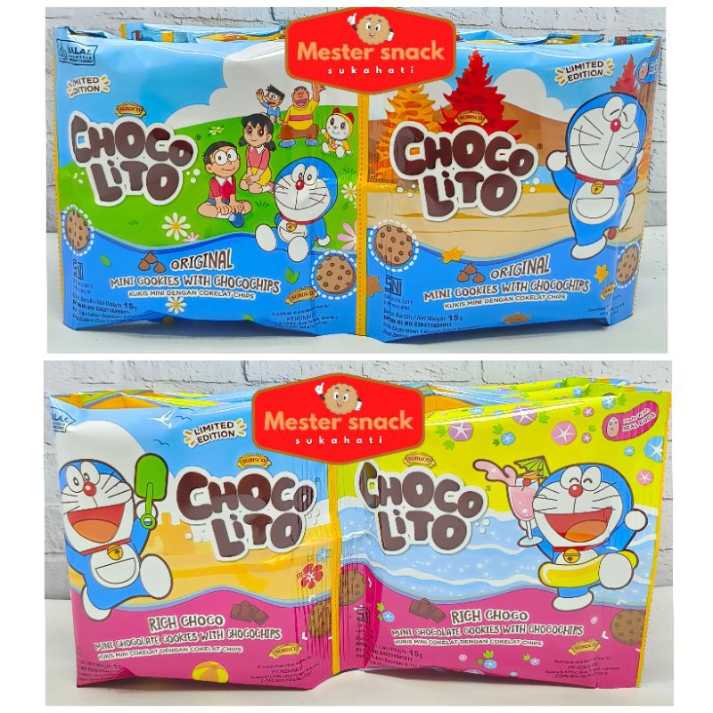 Jual Choco Lito Mini Cookies | Cookies Coklat | Biskuit Coklat | Shopee ...