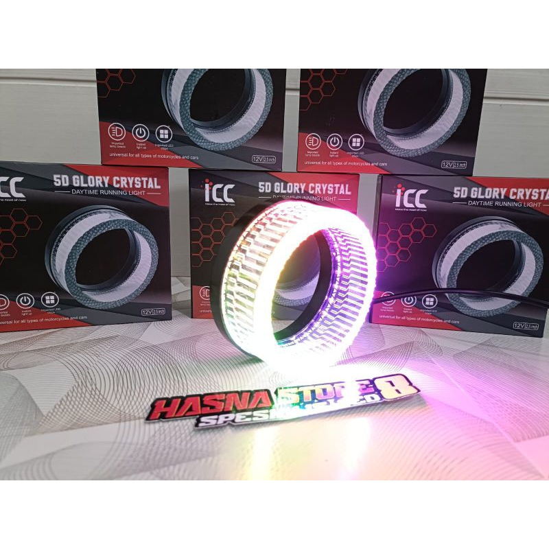 Jual SHROUD 2,5 INCH SAMBA KRISTAL 5D MEREK ICC | Shopee Indonesia