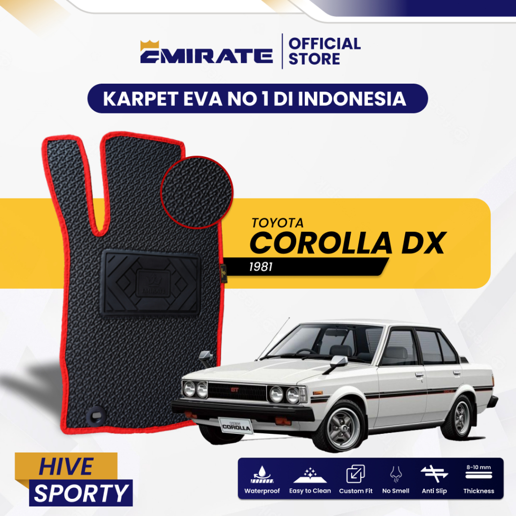 Jual Karpet Mobil Toyota Corolla Dx (1981) | Force - Tipe Elite ...