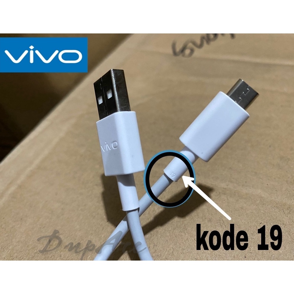 Jual Kabel Data Vivo Original 1 Bawaan y12 y15 y17 y2 Z1pro Y21 Y22 Y3 Y33 V2 Fastcharger 18watt ...