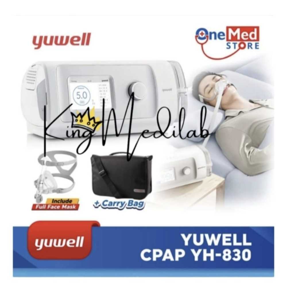 Jual CPAP BIPAP Bi-level PAP Yuwell YH 830 Breathcare II YH830 | Shopee ...