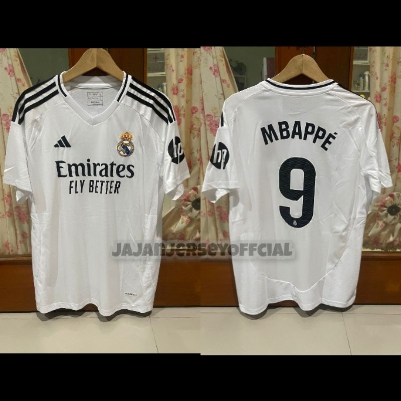 Jual Jersey club madrid home GO new season 2024 2025 grade ori | Shopee ...