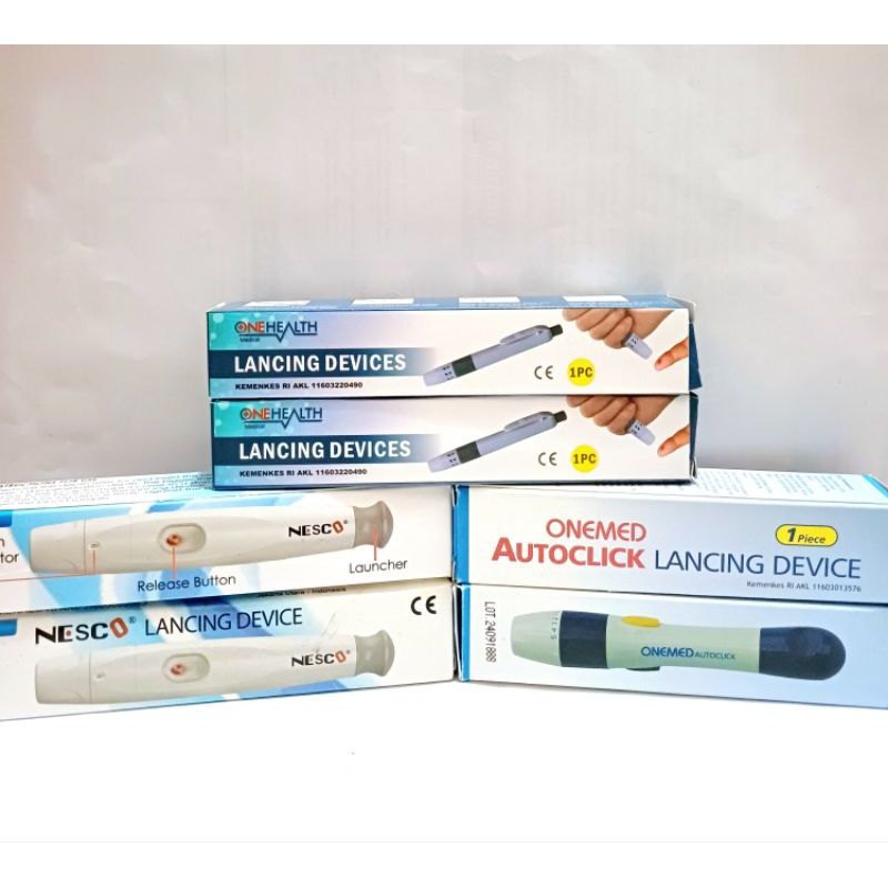 Jual Pen Lancet / Autoclick Lancing Device 1pcs (Random) | Shopee Indonesia
