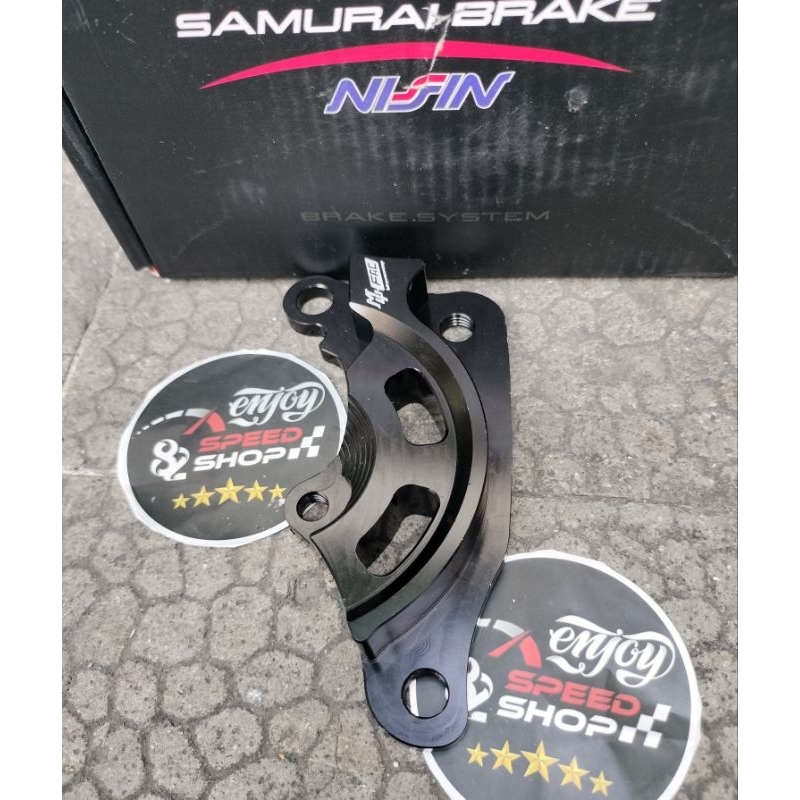 Jual breket / bracket kaliper 2p disc 220 - 260 mm mio smile soul karbu (untuk kaliper rcb s ...