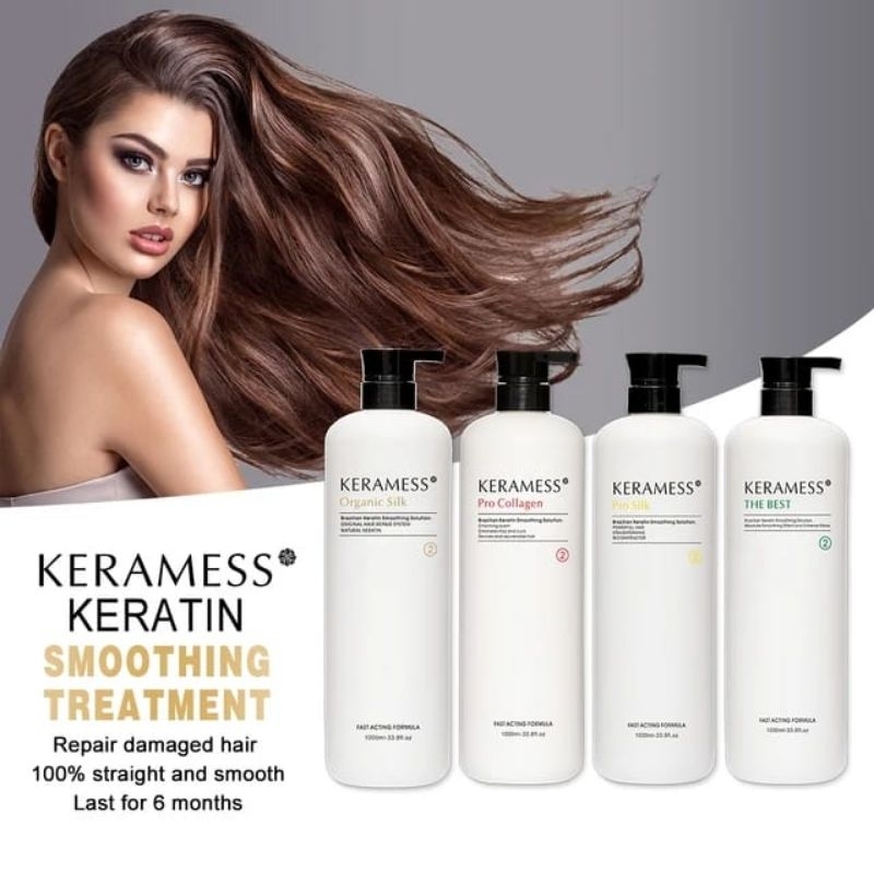 Jual BRAZILIAN KERATIN SMOOTH AUSTRALIA KERAMESS KERATIN 1000 ml Obat ...