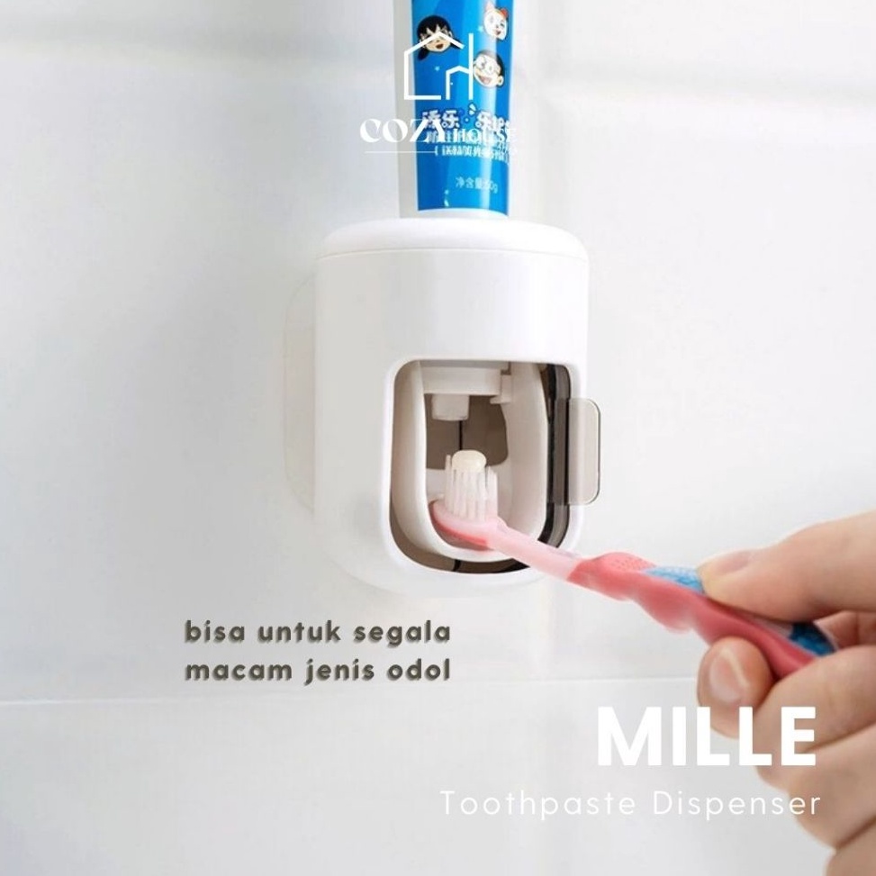 Jual COZYHOUSE MILLE Toothpaste Dispenser Wadah Holder Penyimpnan Odol ...