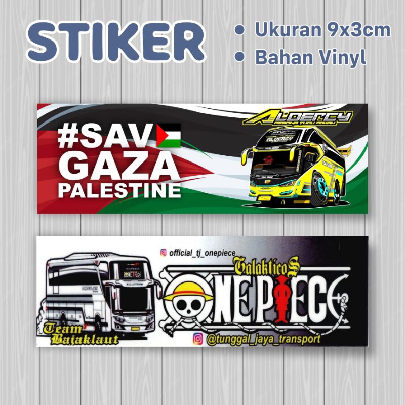 Jual STIKER BUS (P1) | Shopee Indonesia