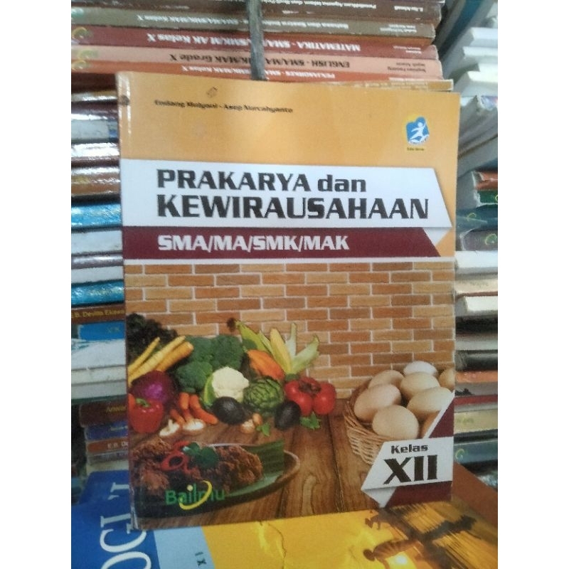 Jual buku prakarya dan kewirausahaan kelas 12 XII 3 sma ma bailmu revisi | Shopee Indonesia