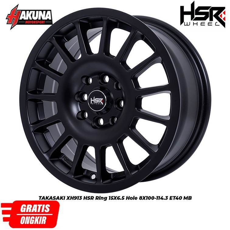 Jual VELG RALLY LOOK R15 HSR TAKASAKI MB COCOK UNTUK KIJANG, JAZZ,IGNIS ...