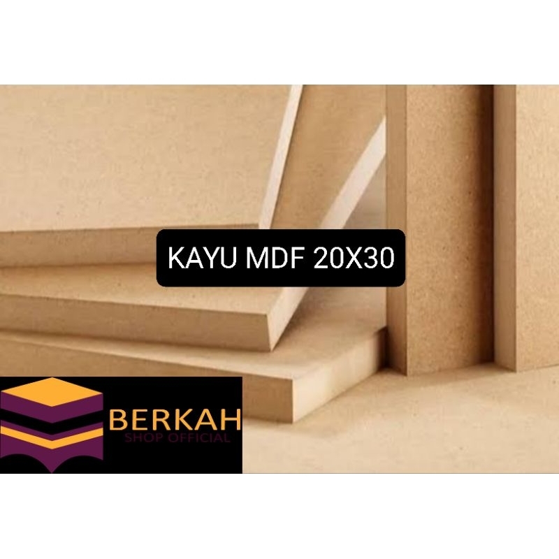 Jual KAYU MDF UKURAN 20X30 6 MM 1 PCS | Shopee Indonesia