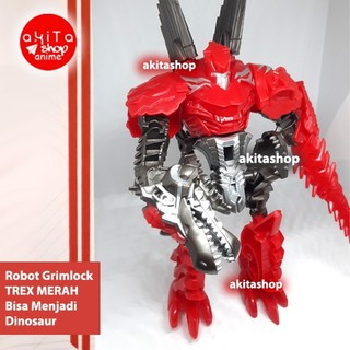 Jual Robot Transformer Grimlock DINOSAUR DINOBOT Bisa Menjadi ...