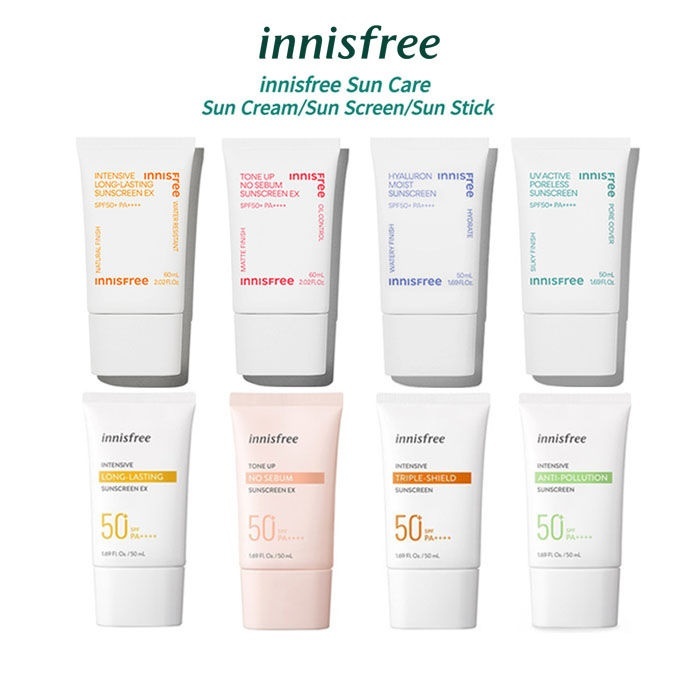 Jual BPOM ORIGINAL - Innisfree Sunscreen All Varian - Intensive Triple Shield / Tone Up Watering ...