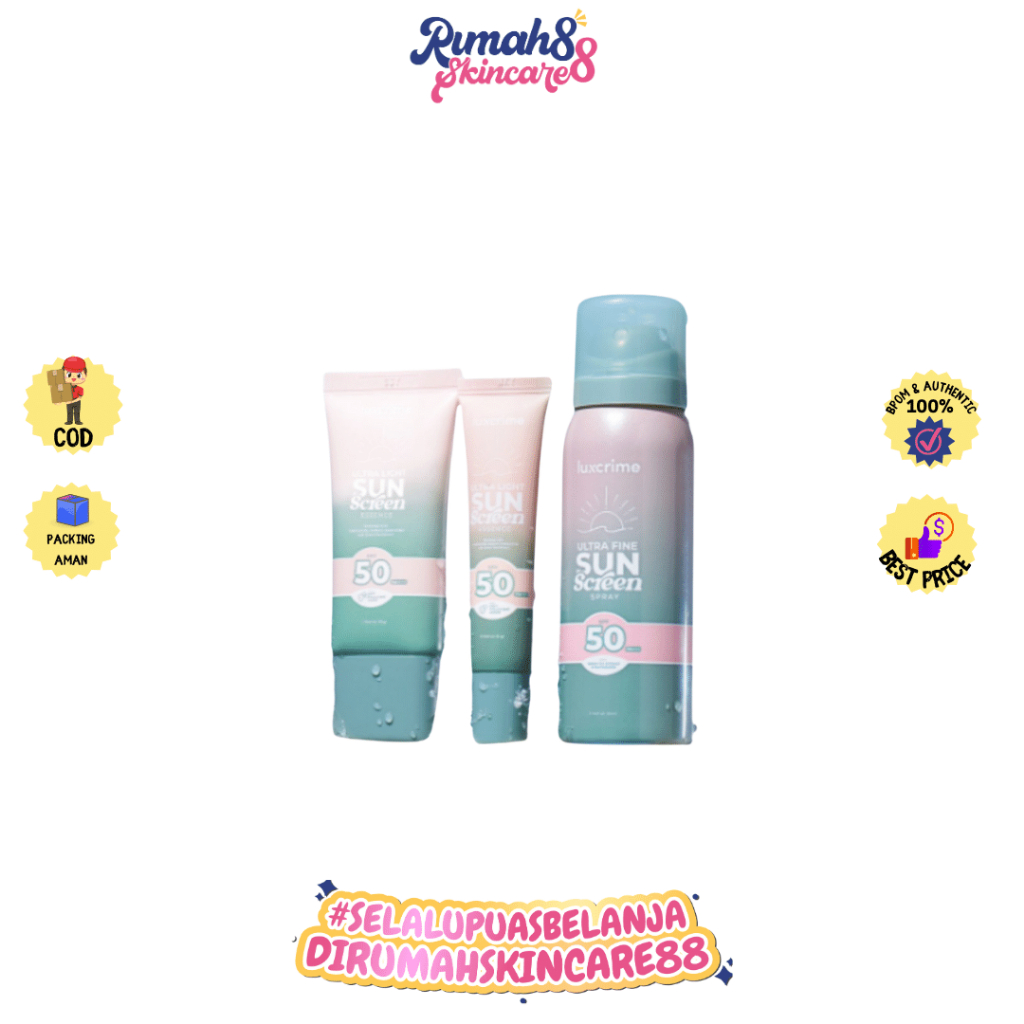 Jual RSC 88 - LUXCRIME ULTRA FINE SUNSCREEN ESSENCE SPF 50 PA++++ | Shopee Indonesia