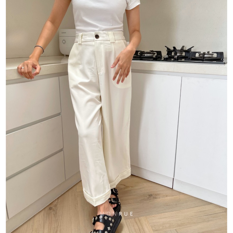 Jual MONRUE — Rune Ankle Pants (PREMIUM LIMITED) | Shopee Indonesia