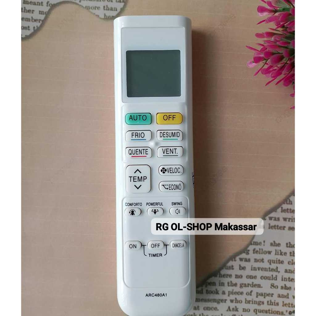 Jual Remote AC Daikin Inverter Multi-S / Remot AC Daikin ARC480A33 ...