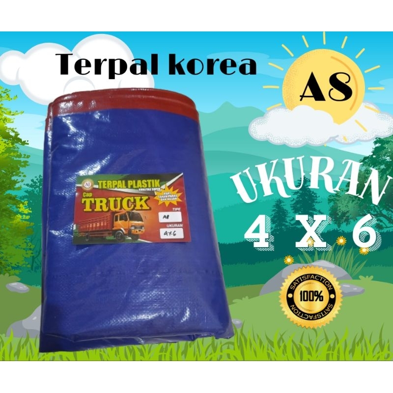 Jual Terpal tenda harga per 1m persegi type ketebalan A8 naga bisa ...