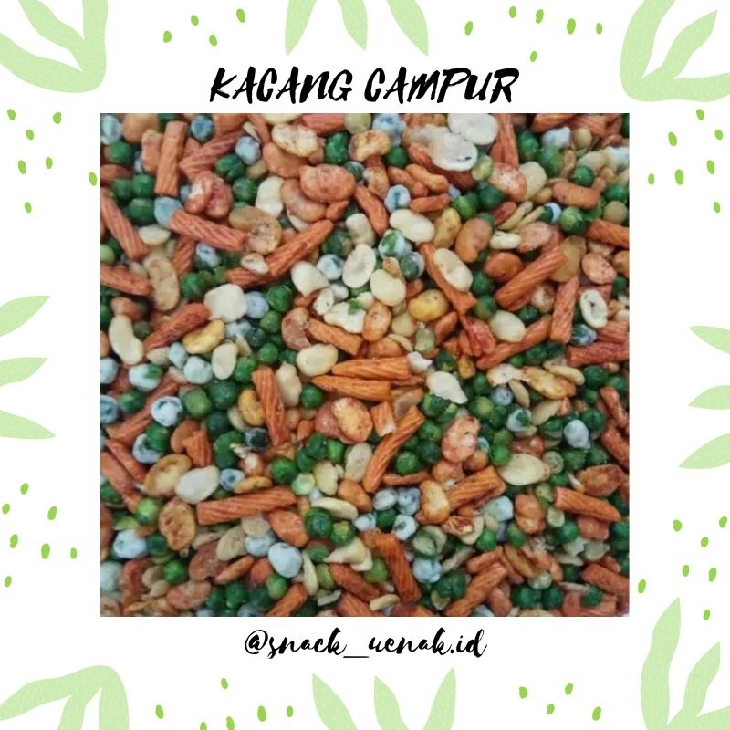 Jual SNACK KILOAN KACANG CAMPUR 250 GRAM | CEMILAN MURAH MAKASSAR ...