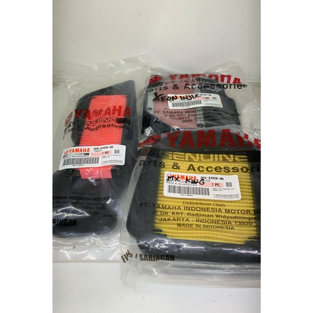 Jual Saringan Udara, Filter Udara Motor Bebek & Matic Yamaha Genuine ...