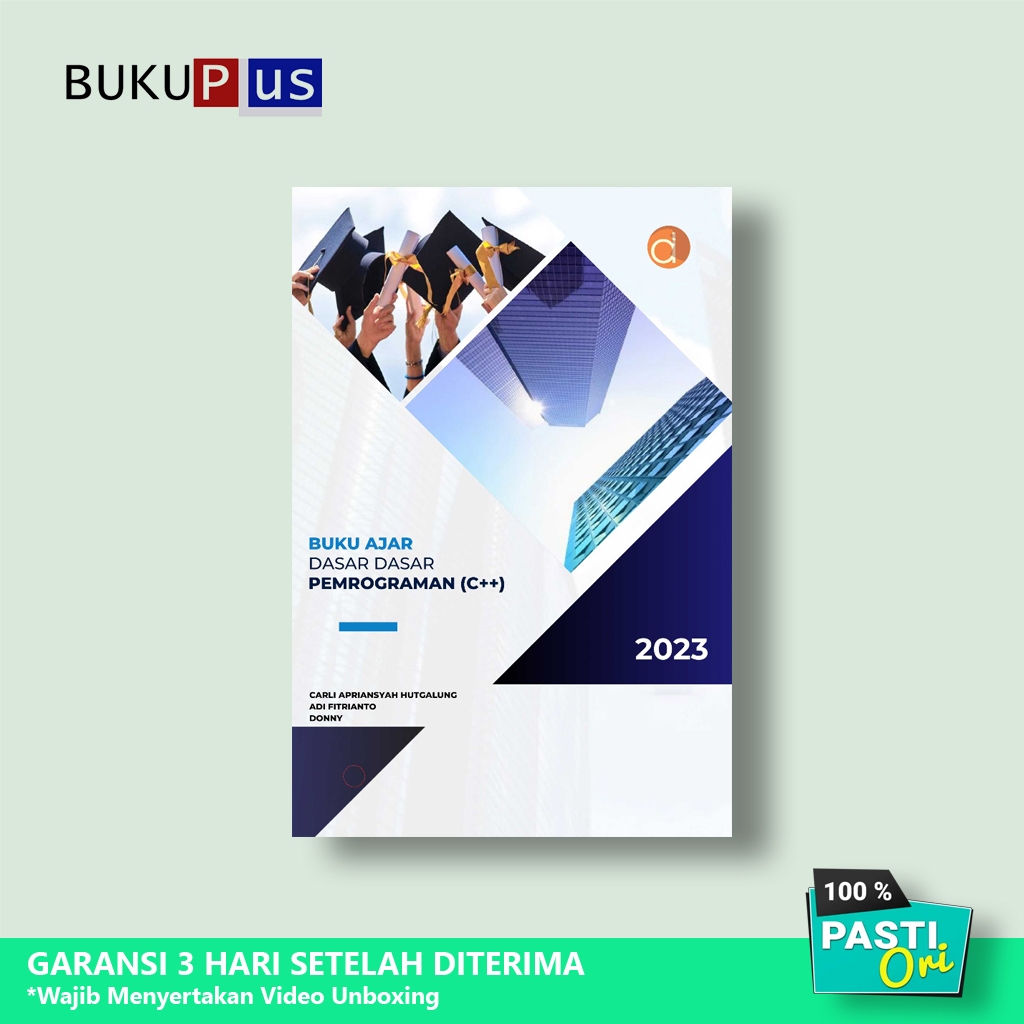 Jual Buku Ajar Dasar – Dasar Pemrograman (C++) - Original | Shopee ...