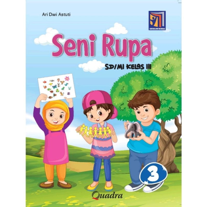 Jual Seni Rupa SD/MI Kelas 3 Kurikulum Merdeka Penerbit Quadra | Shopee Indonesia
