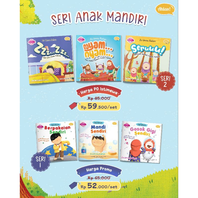 Jual SERI ANAK MANDIRI AHLAN | Shopee Indonesia