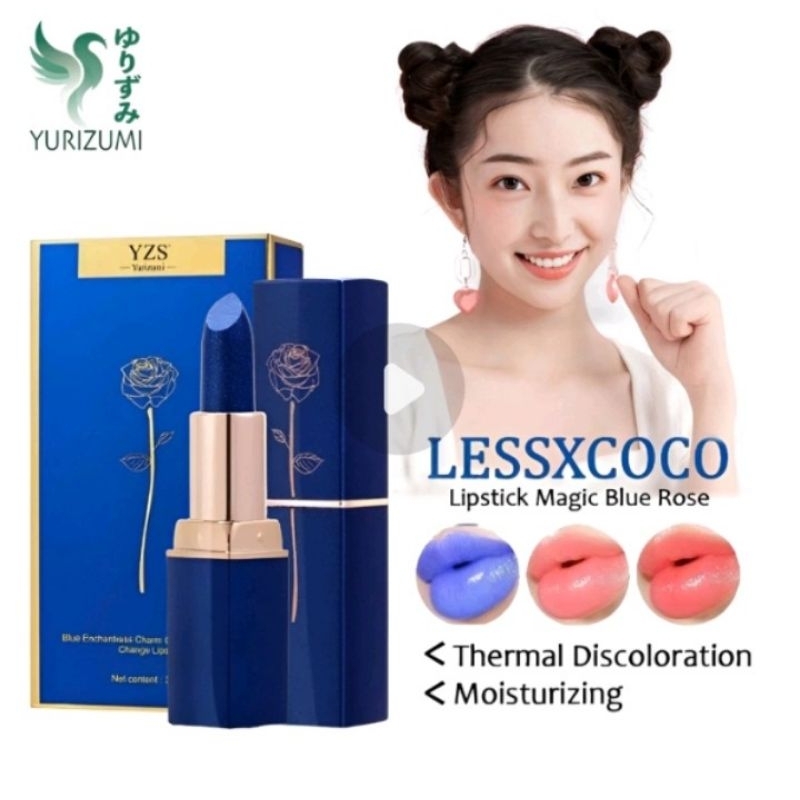 Jual Yurizami yzs blue lipstik rubah warna | Shopee Indonesia