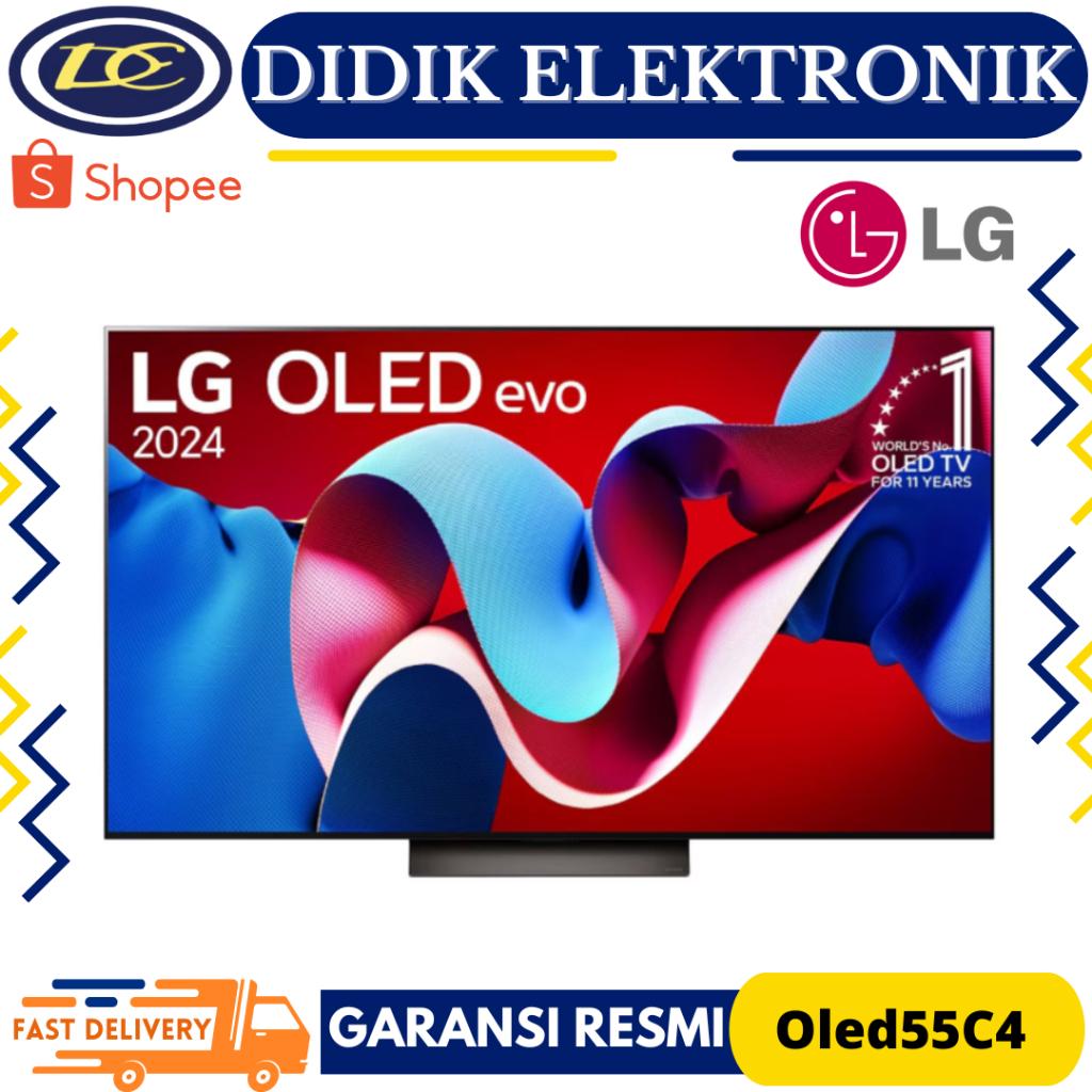 Jual LG 55C4 OLED SMART TV 4K UHD A9 GEN7 55" DOLBY ATMOS 55C4PSA ...