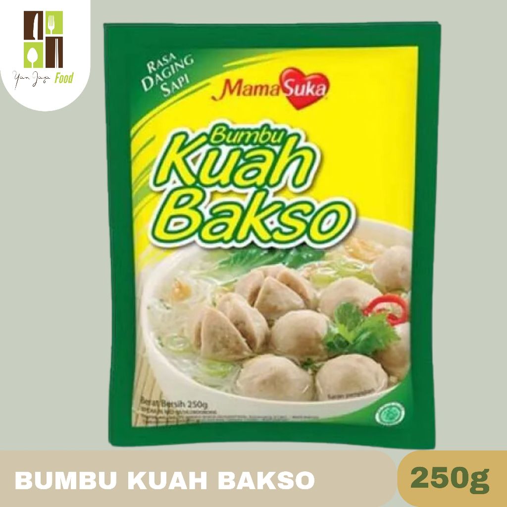 Jual Mamasuka Bumbu Kuah Bakso / Baso Instan Kemasan 250g | Shopee ...