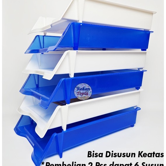 Jual DAPAT 3 SUSUN Rak Kertas Rak Meja Tempat File Dokumen Rak Susun ...