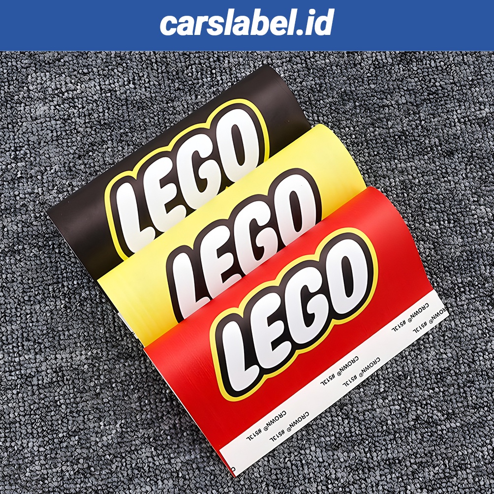 Jual KODE P88P LEGO Label Tag Mobil Variasi Penutup Pintu Bagasi Hiasan ...